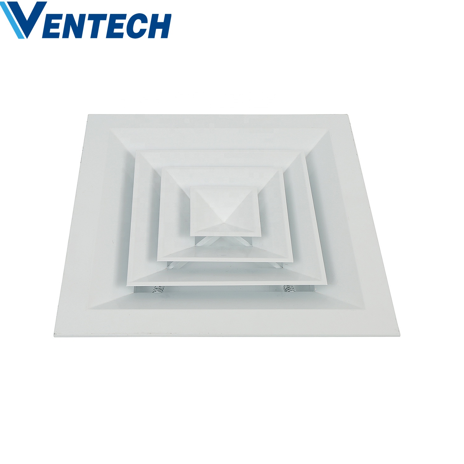 Hvac System VENTECH Supply Air Diffuser Aluminum Square Ceiling Air ...