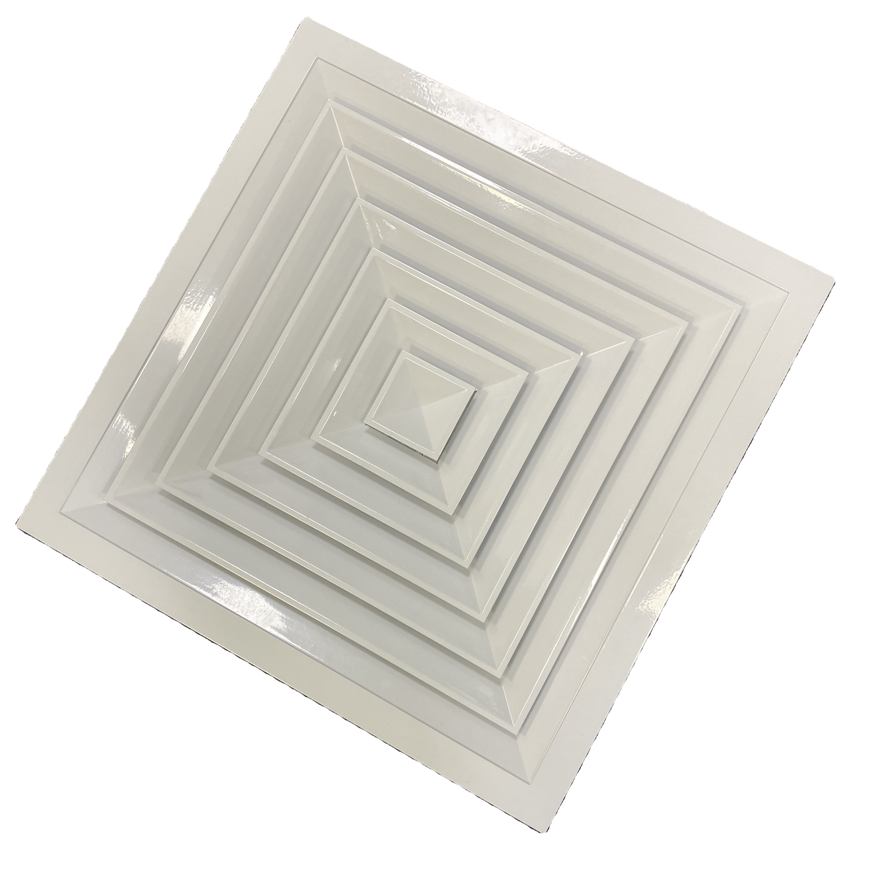 HVAC Return Air Ventilation Ceiling 4 Way Square Diffuser-Ventech