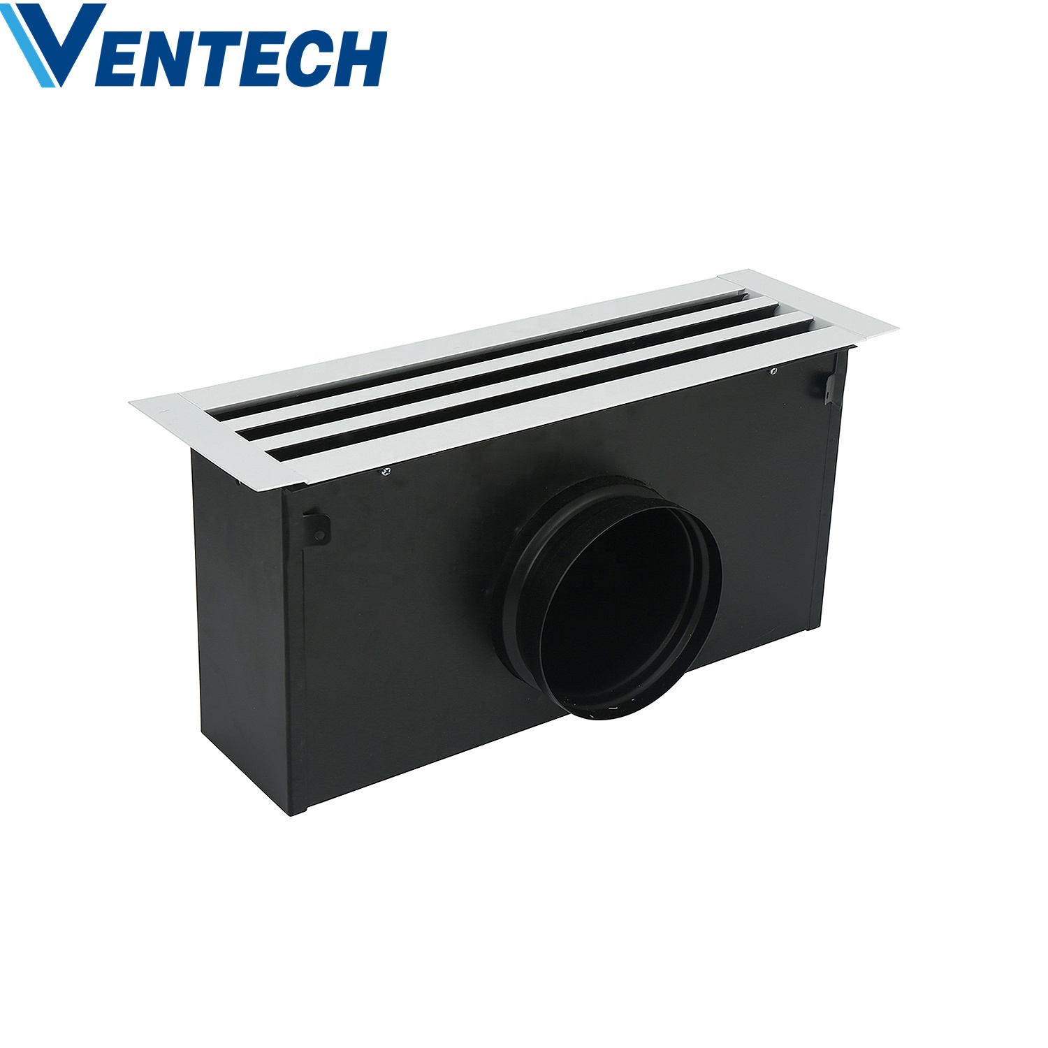 Hvac Fresh Air Ventilation Aluminum Linear Slot Diffuser Plenum Box ...
