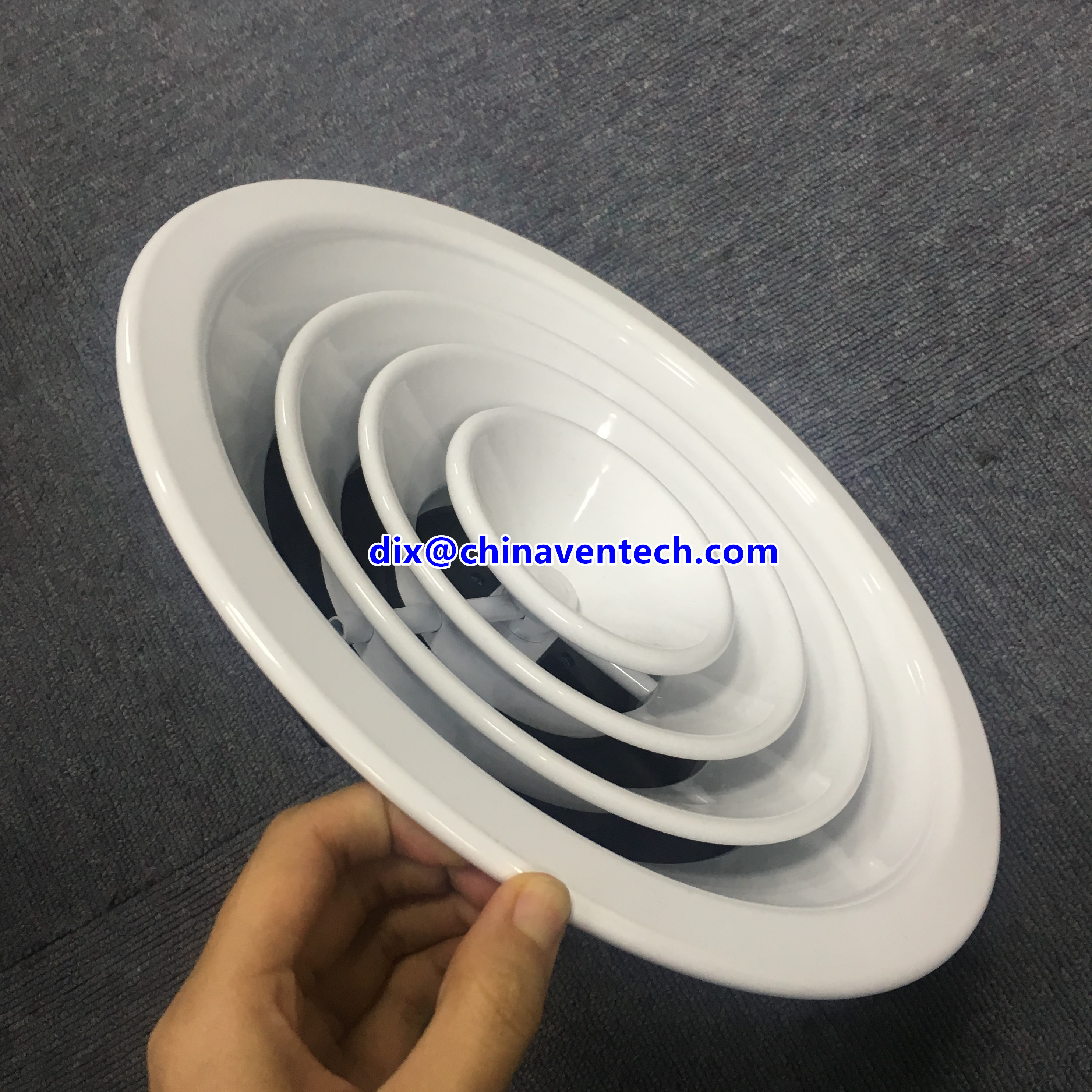 Air Distribution Products Round Ceiling Air Vent Diffuser RCD-VC-Ventech