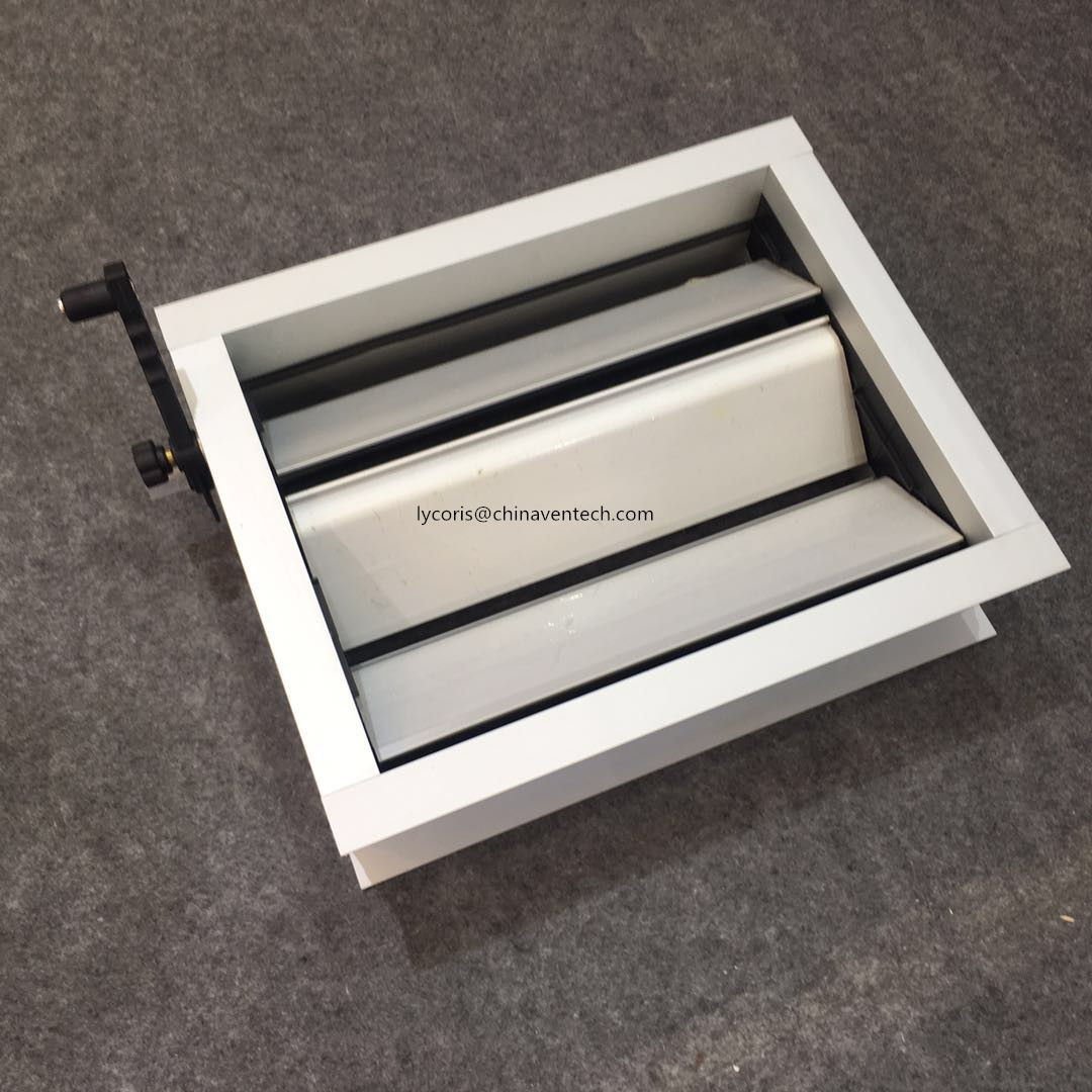 VCD Damper Ventilation Manual Volume Control Aluminum Air Damper Supply ...