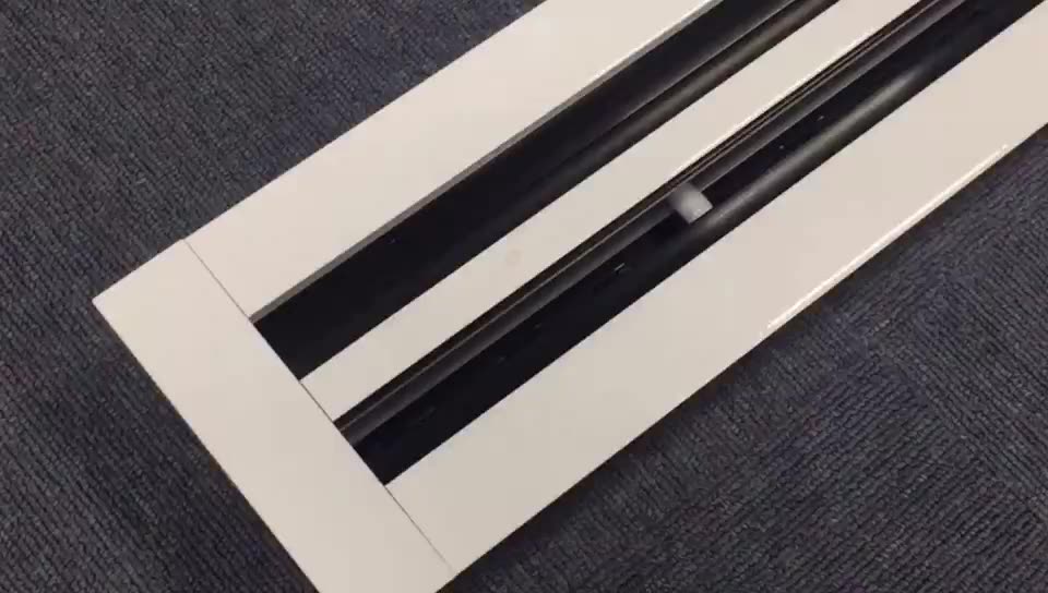 Hvac Duct Work Flowbar Diffuser Air Supply Linear Slot Diffuser with ...