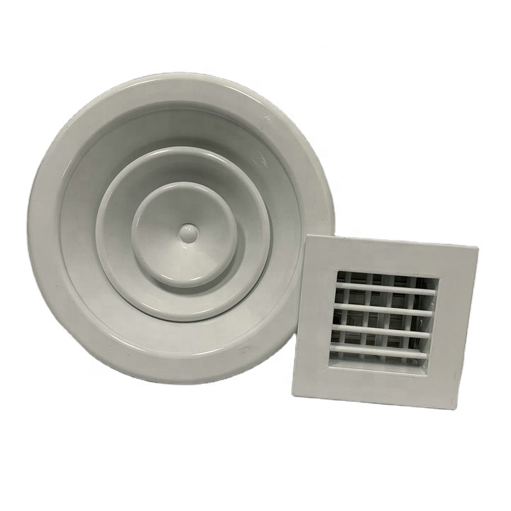 High Quality Hvac Aluminum Round Air Conditioning Duct Round Ceiling ...