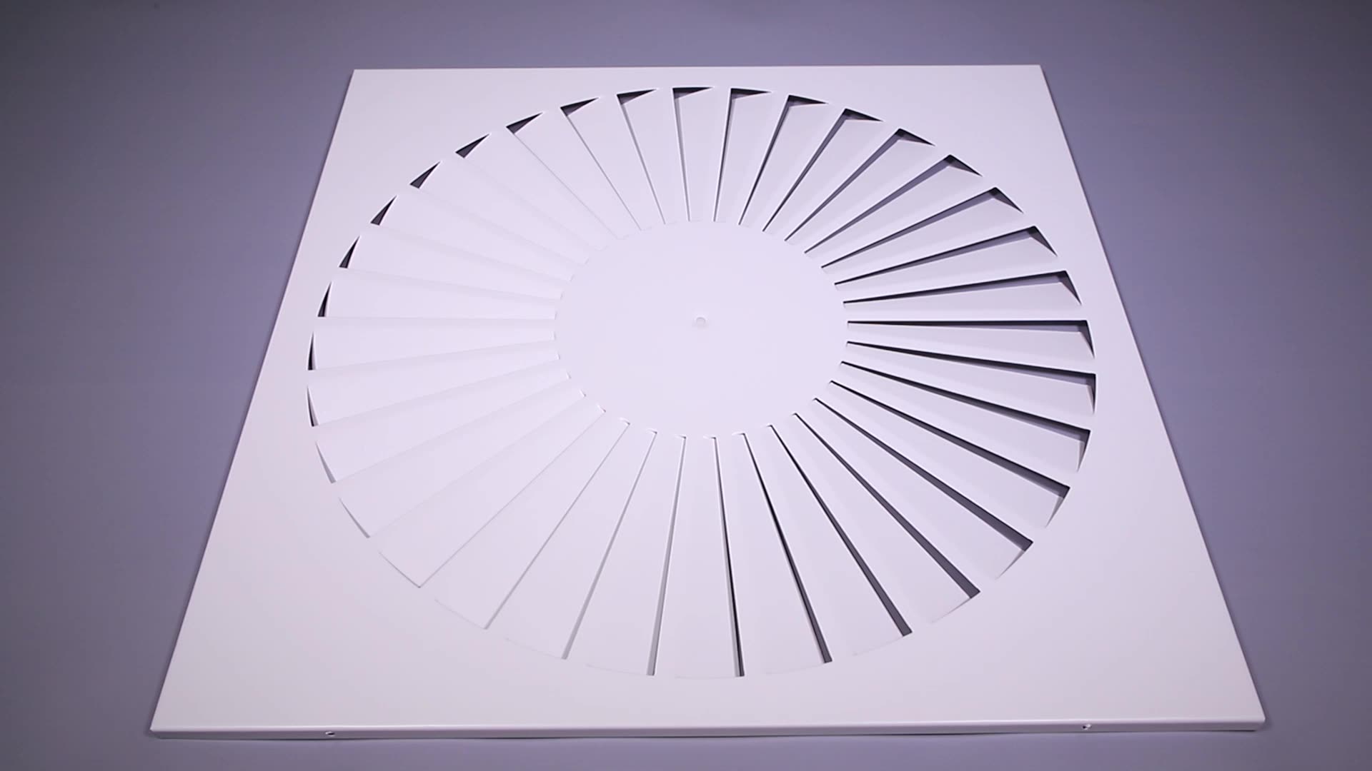 Hvac Air Supply Modular 600x600 Suspended Ceiling Square Swirl Diffuser ...