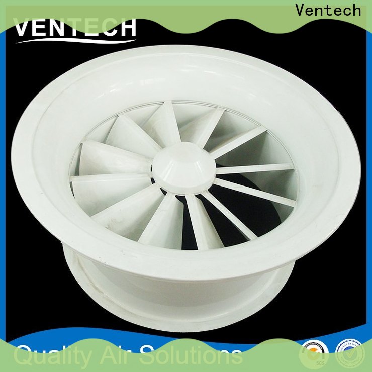 Cost-effective Square Swirl Diffuser Directly Sale for Office Budilings | Ventech