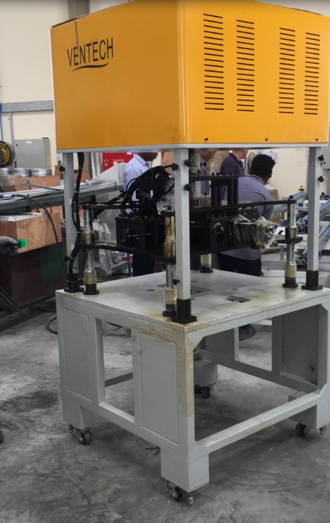 Square Diffuser Assembly Machine Vdm-600 | Ventech