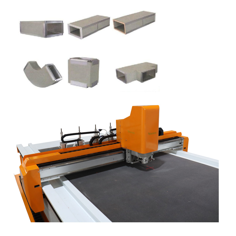 Pir Cutting Pi Duct Fabricate Machine-VENTECH
