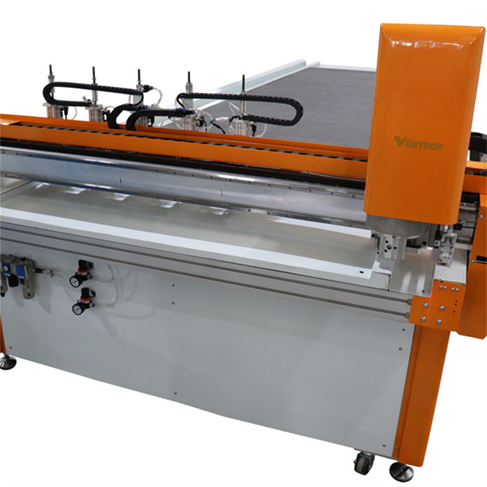 Hige Speed Automatic Nesting Foam Board Cutter Duct Insulation Cutting ...