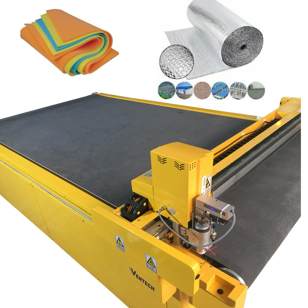 Ductwork Insulation Fiberglass Cutter CNC Cutting Machine-VENTECH