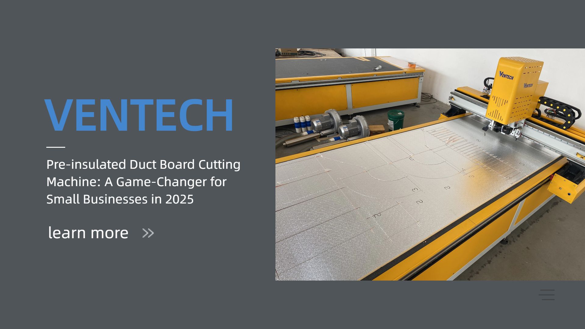 Pre-insulated Duct Board Cutting Machine: a Game-Changer for Small ...