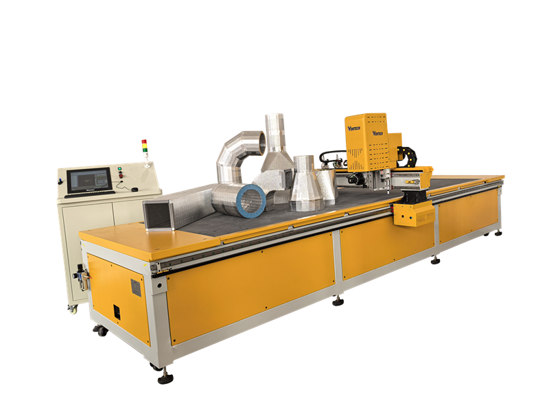 Automatic Pre-insulated Duct Cutting Machine Vdcm-4013 | Ventech