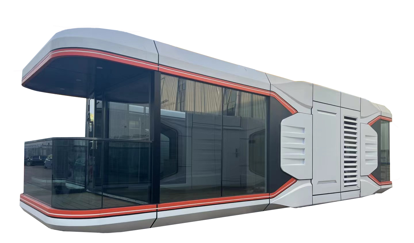 40ft Eco Space Capsule House Mobile Pod Prefabricated House Prefab ...