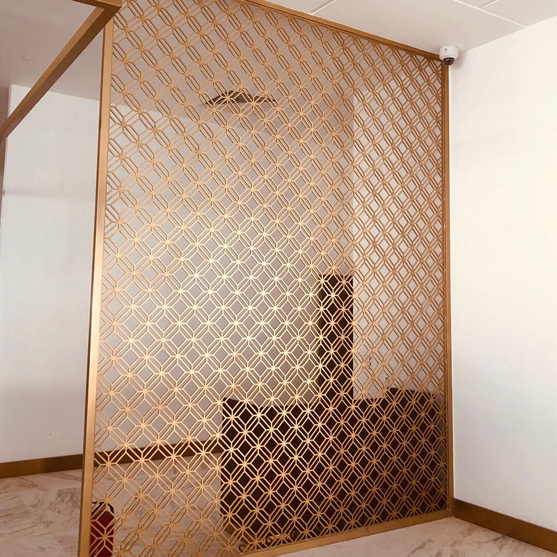Perforated Decorative Metal Mesh Screen Customization, Metal Screen ...