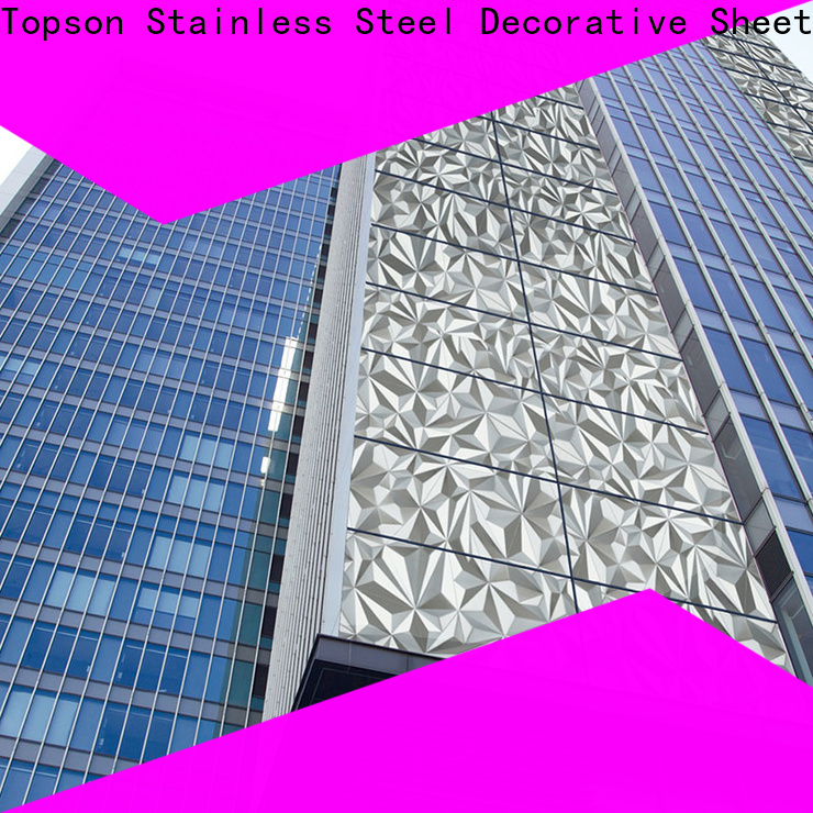 Elegant Stainless Steel Wall Covering Commercial Kitchen Column Factory ...