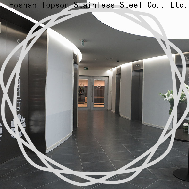 Stainless Front Door Cladding Manufacturers for Outdoor | Topson