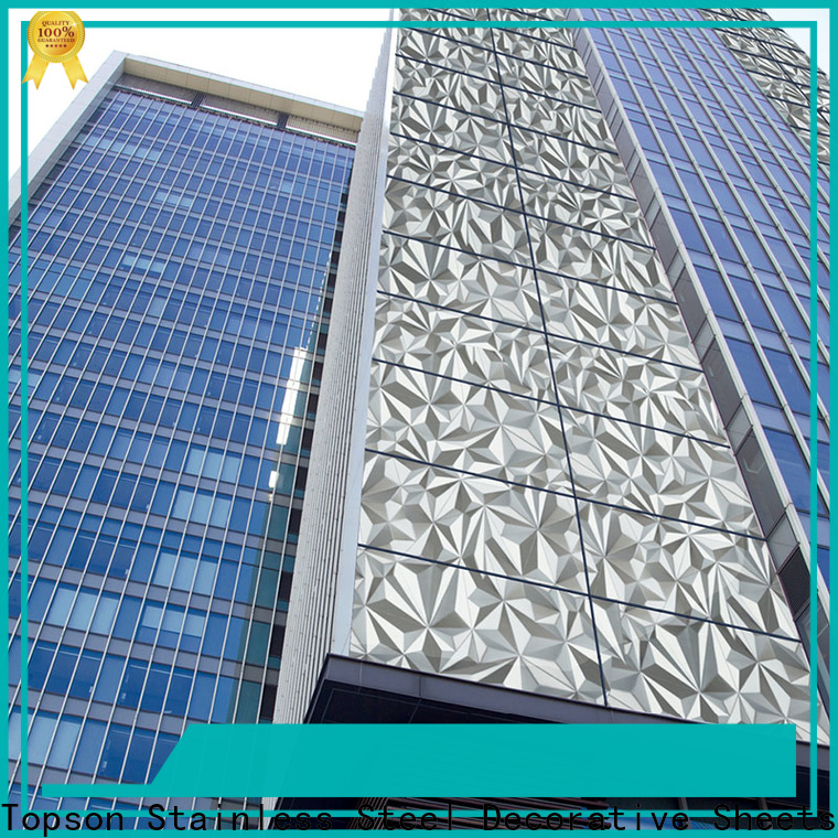 Exterior Metal Cladding Wall for Shopping Mall | Topson
