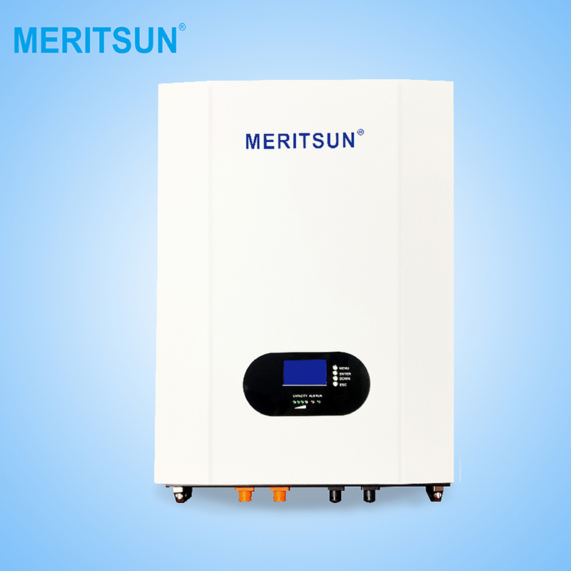Meritsun Powerwall 48V 200ah 10Kwh Lifepo4 Home Battery with Hybrid Off ...