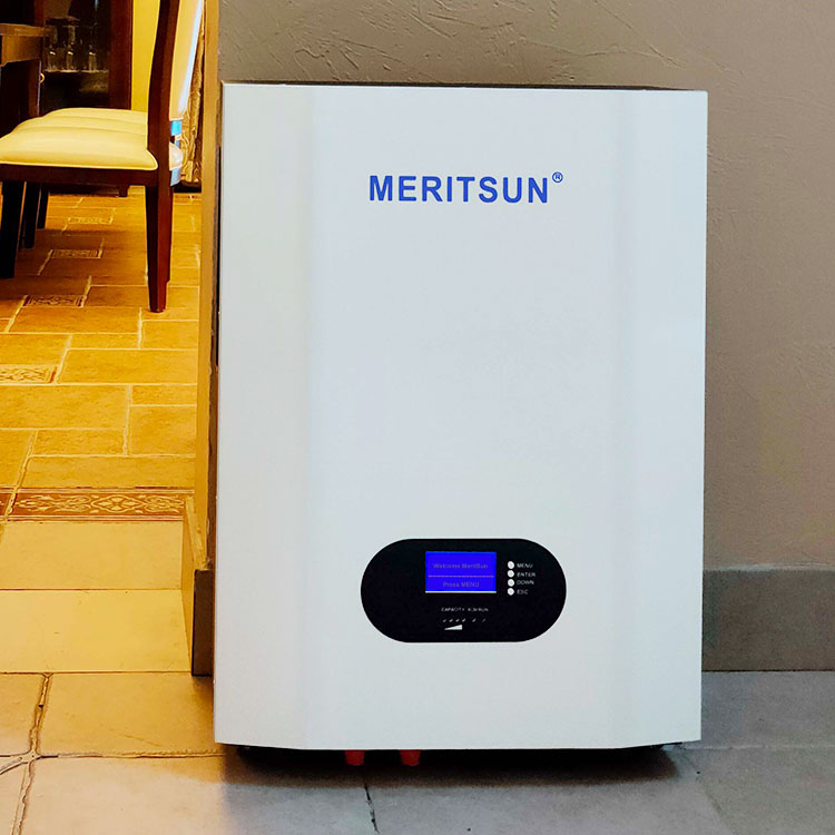 Meritsun Powerwall 48V 200ah 10Kwh Lifepo4 Home Battery with Hybrid Off ...