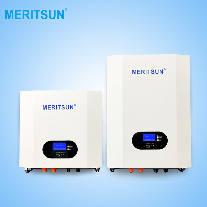 Meritsun Powerwall 48V 200ah 10Kwh Lifepo4 Home Battery with Hybrid Off ...
