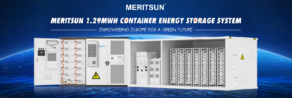Meritsun 1.29mwh Containerized Energy Storage System, Empowering Europe ...