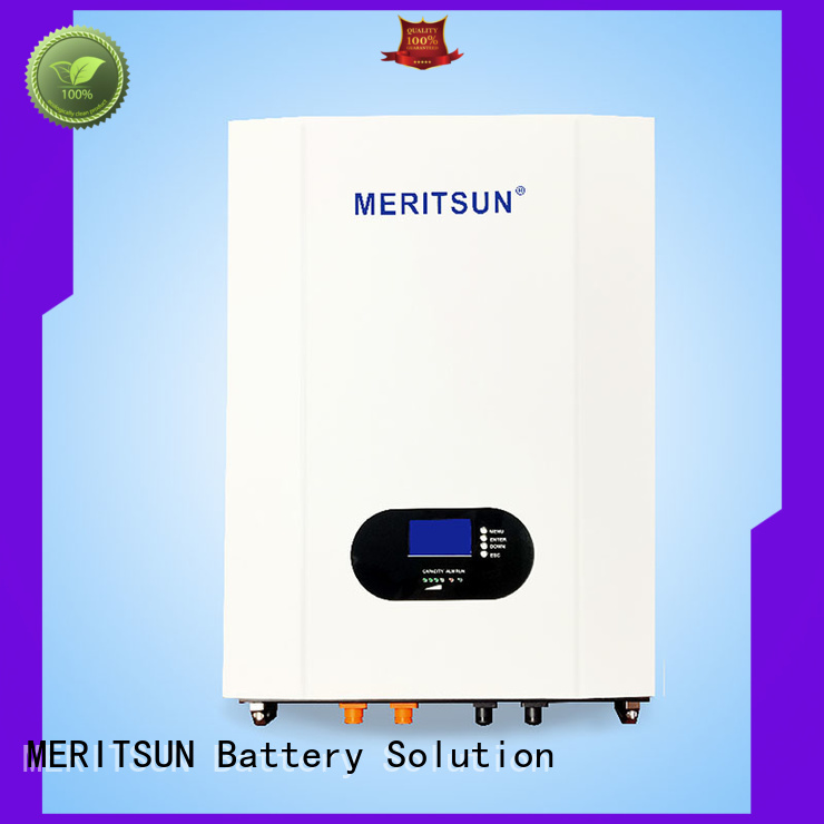 Long Cycle Life Powerwall Battery Customized for Energy Storage | MERITSUN