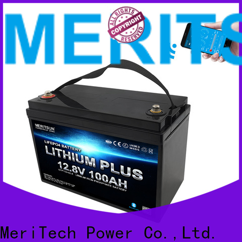 Custom Lithium Battery with Bluetooth Factory for Robot | MERITSUN
