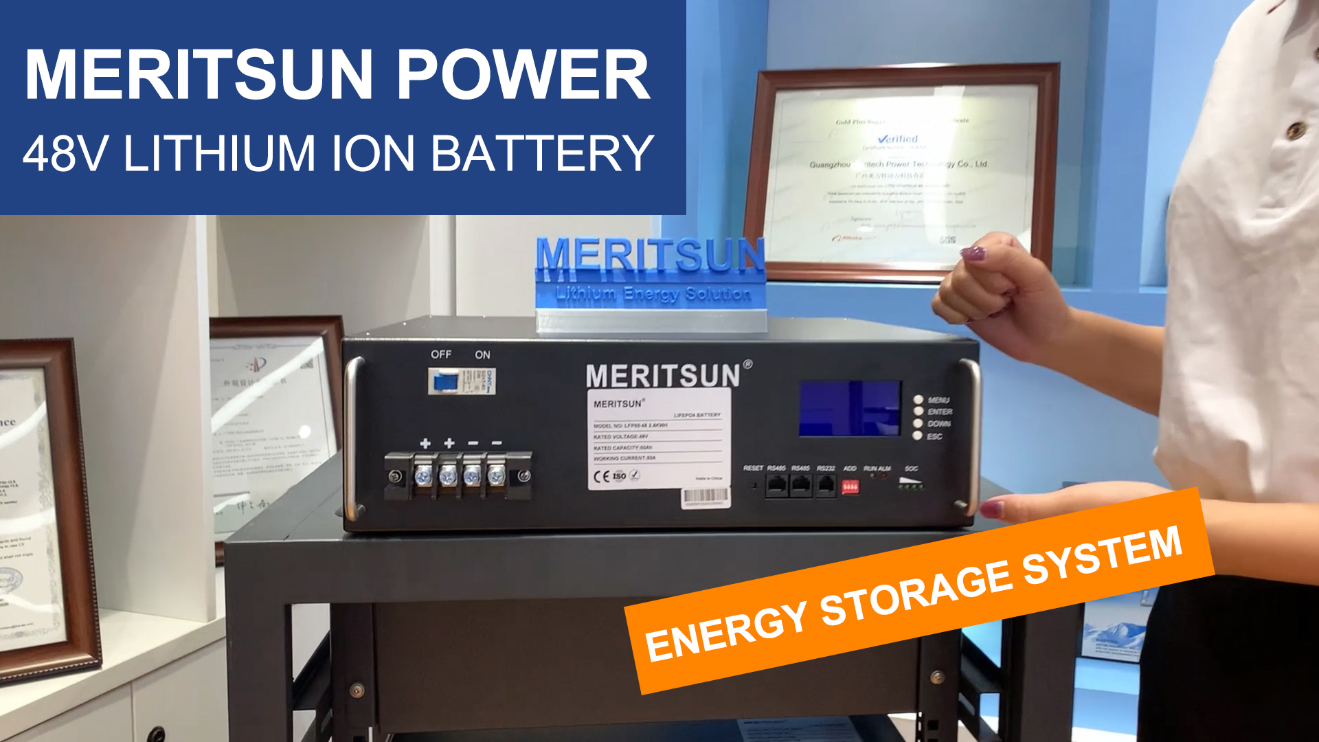 Powerpack Energy Storage System (ESS) Manufacturing Company | Meritsun ...