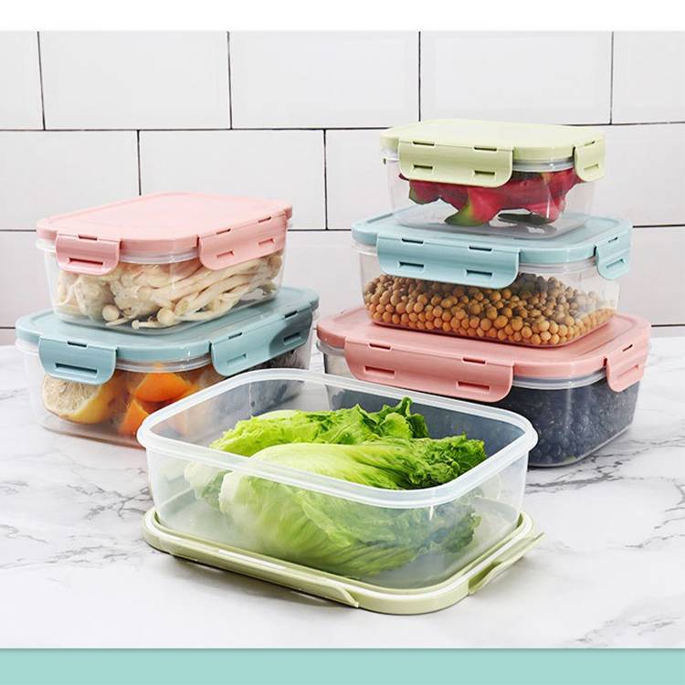 Six Capacities of Seal Box Fresh-keeping Box