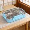 HongXing 304 Stainless Steel Compartment Lunch Box | 3/4 Section Sealed ...