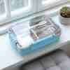 HongXing 304 Stainless Steel Compartment Lunch Box | 3/4 Section Sealed ...