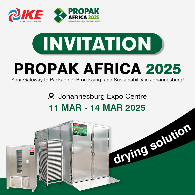 Pre-Order Discounts for IKE Dryer Machines at PROPAK AFRICA 2025