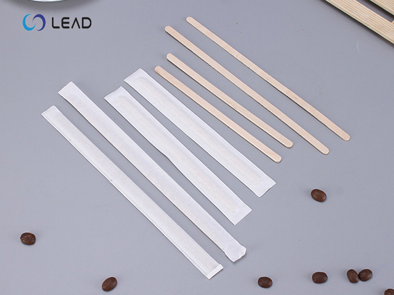 Paper Bag Wrapping Machine for Coffee Stirrer | Lead Machinery