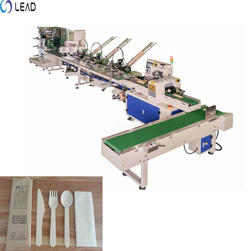 Cutlery, Napkin Knife Fork Spoon Packing Machine | Lead Machinery