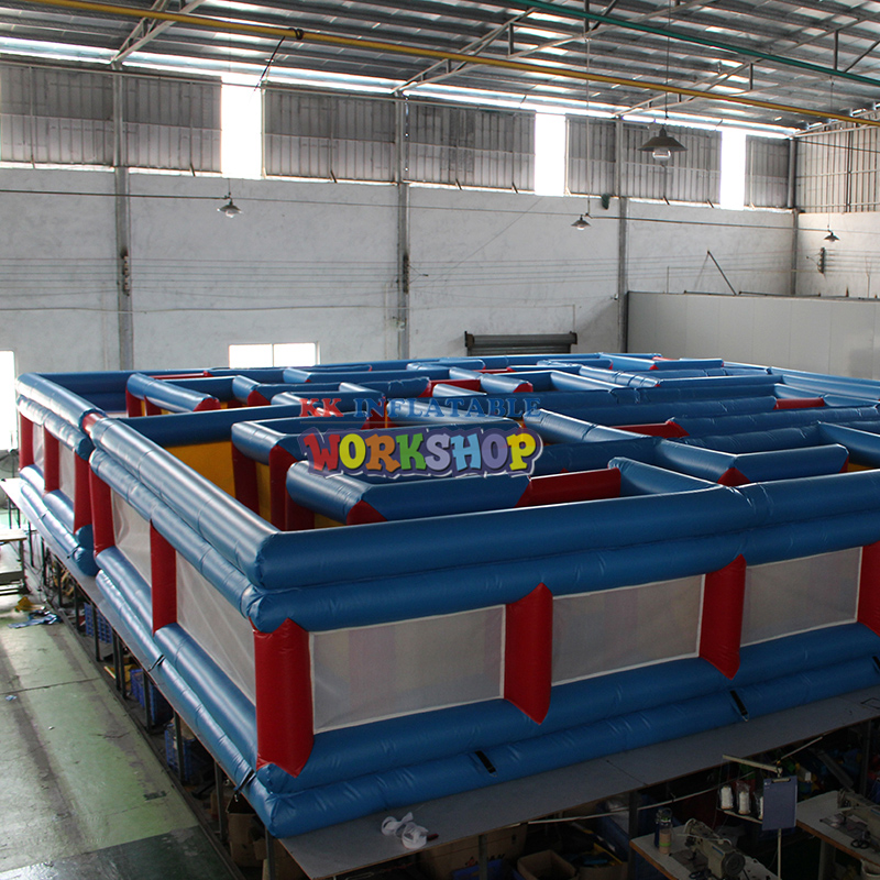 Commercial Inflatable Labyrinth / Laser Challenge Inflatable Maze Game ...