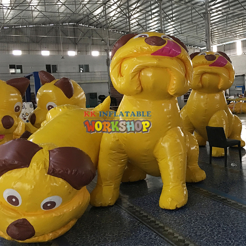 Air Freight to Door 6m Tall Giant Inflatable Dog Cartoon | KK Inflatable