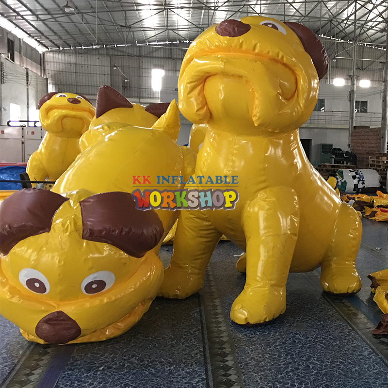 Air Freight to Door 6m Tall Giant Inflatable Dog Cartoon | KK Inflatable