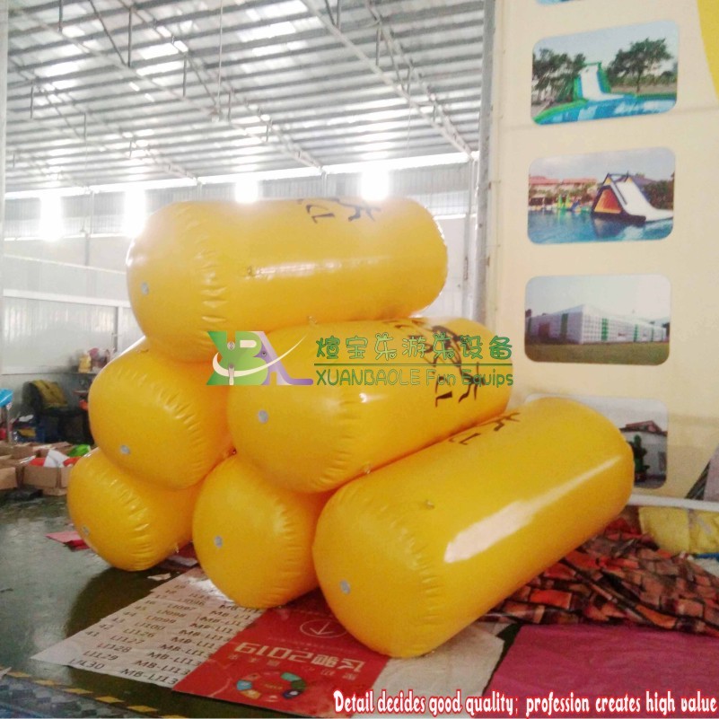 Cylinder Inflatable Marker Buoy Easy Inflate and Deflate for Water ...