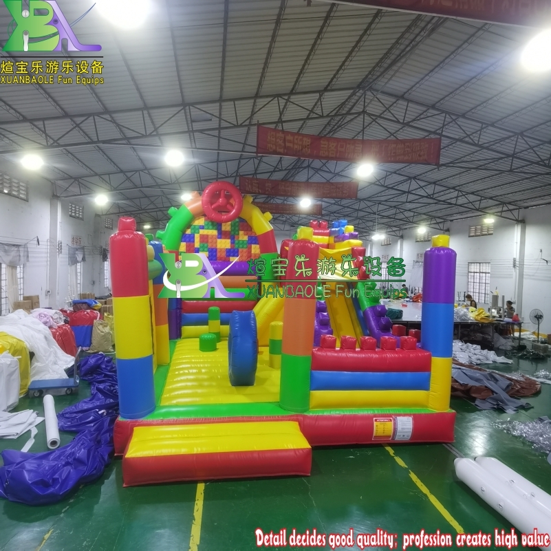 Marvel Lego Block Building Construction Play Land Inflatable Combo ...