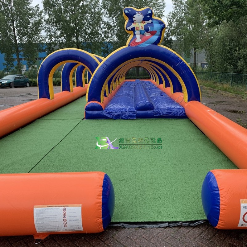 33ft Wild Splash Double Lane Slip N Slide Arched Design Slip ...