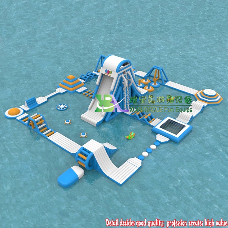 17x23m Commercial - Grade Giant Inflatable Floating Water Playground on ...