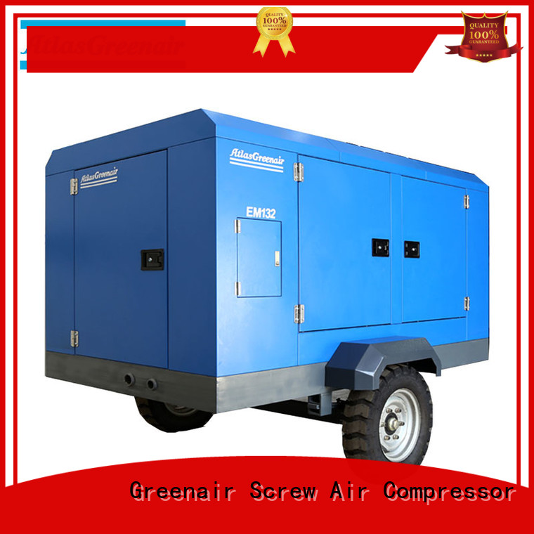 Portable Screw Air Compressor | EM Series Electric Portable Rotary ...