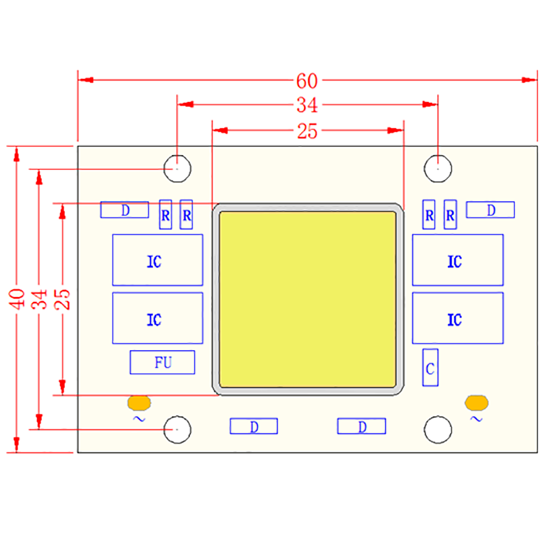 50 Watt Led Chip ,cob Power Led | Learnew