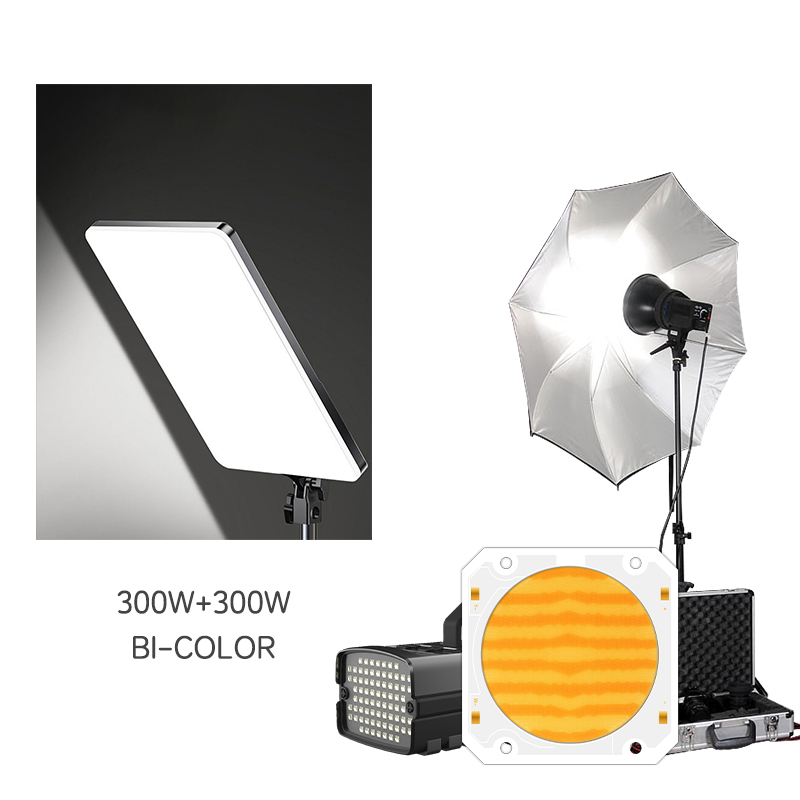 Best Budget Bi Color Led Chip for Video Light 6060 300w*2 100-120lm/w Dual...