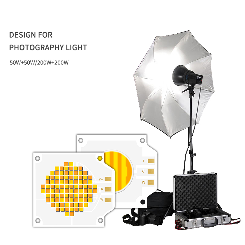 High Power Cob Led Light Source 200w +200w Ww Cw Cob Led Chip for ...