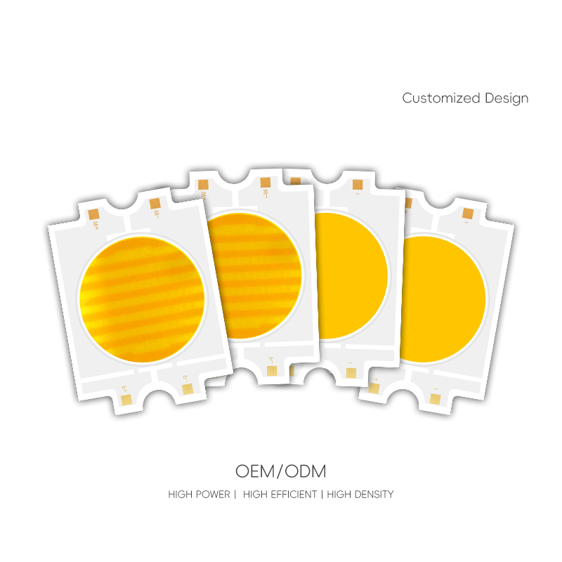 Dual Color Chip LED 4055 300W +300W Warm + Cool White COB Bi-Color ...