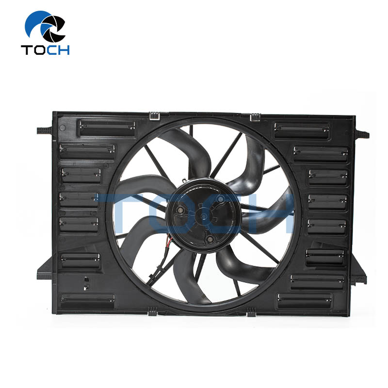 Single Curved Blades AUDI Cooling Fan Assembly for Audi A4/Q7