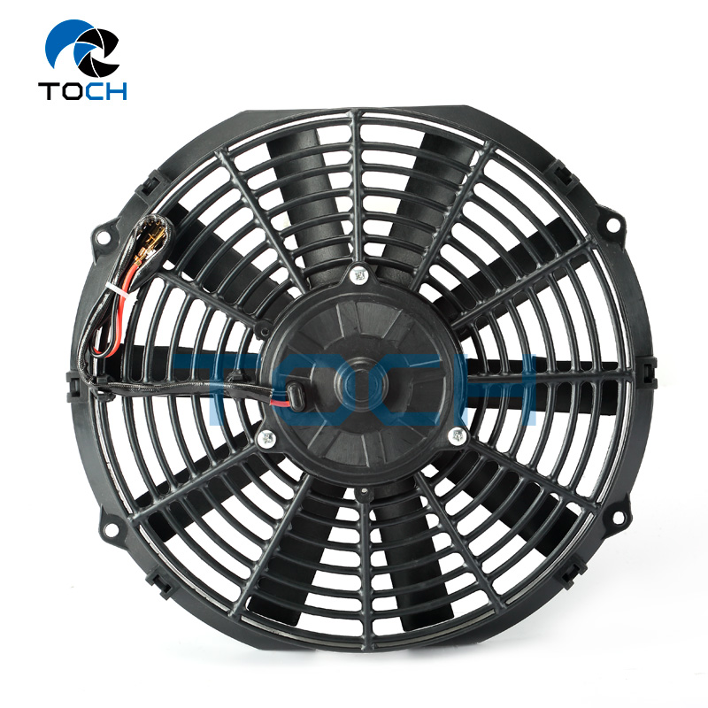 12 Inch 24v 80w Straight Blade Universal Type Radiator Fan Complete | Toch