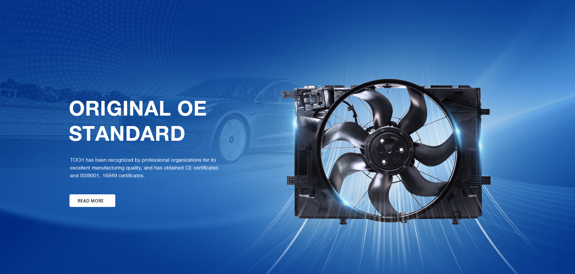 Brushless Radiator Fan Manufacturer & Supplier | TOCH