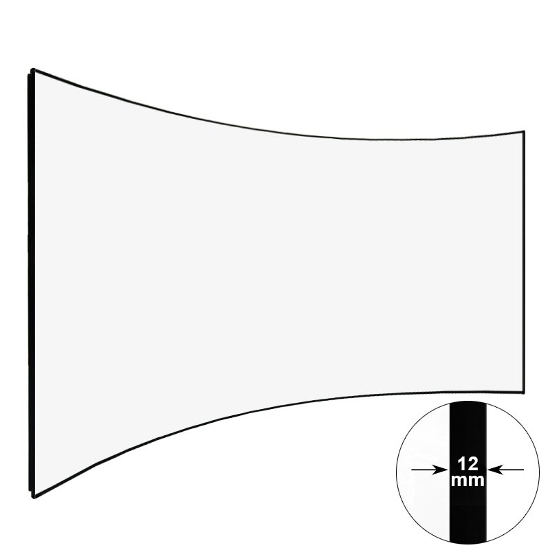 Professional Curved Ultra Thin Frame Projection Screen | XY Screen