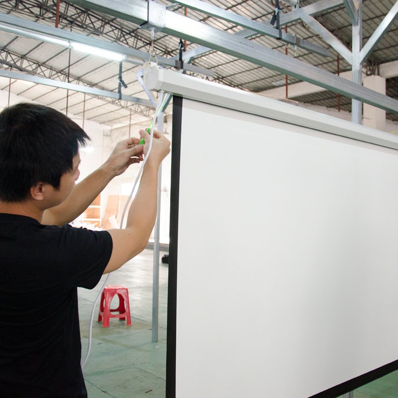 How Are Materials Used by XY Screen for Producing Fixed Frame Projector ...